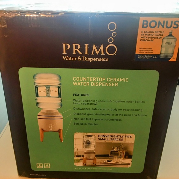 Primo | Kitchen | Primo Countertop Ceramic Water Dispenser | Poshmark